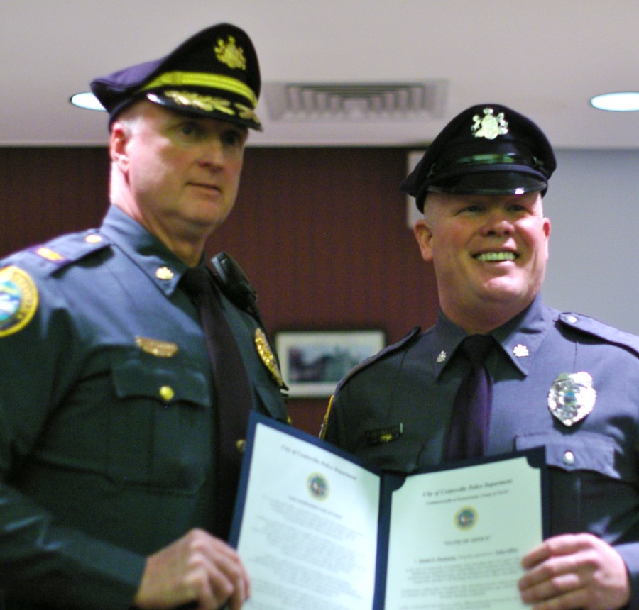 Officer Joseph Thompson sworn in to full-time position | The ...